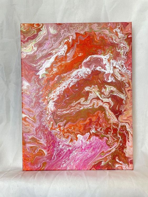 Leinbild Unikat abstrakt original 4/5 (Gebraucht) in Bolligen für CHF 60 – nur Abholung auf ...