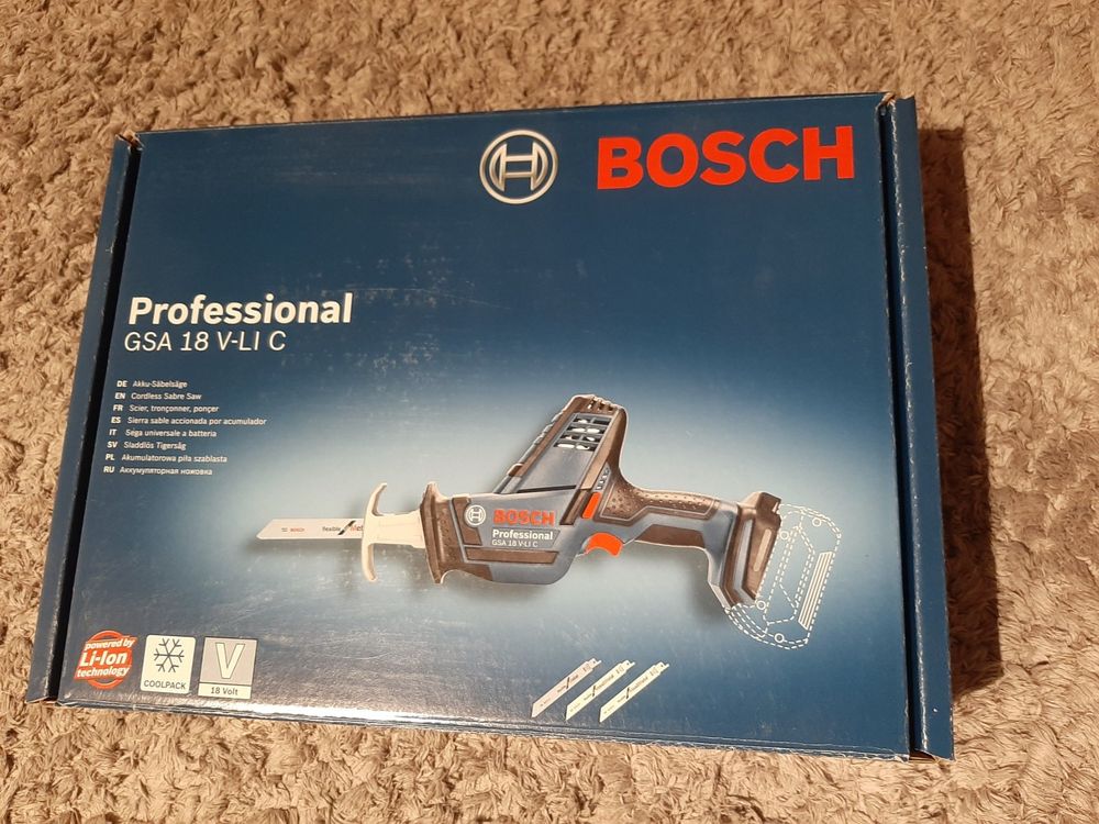 Bosch Säbelsäge GSA 18 V-LI C (Neu (gemäss Beschreibung)) in Chur für ...