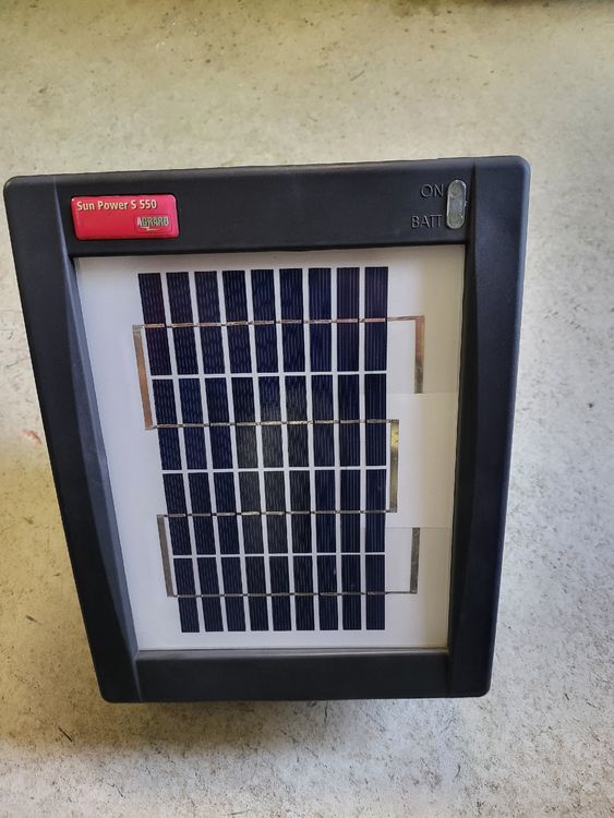 Agraro S550 Solar Weidezaungerät frisch revidiert (Gebraucht) in Bad ...
