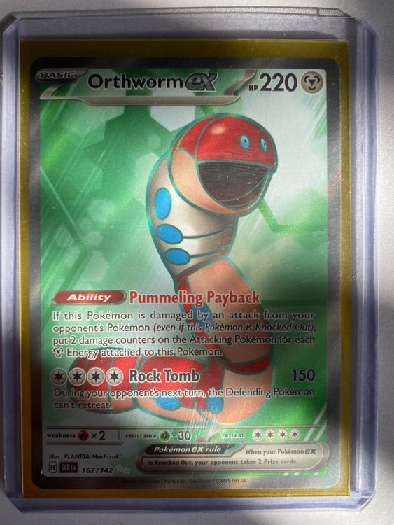 Orthworm ex Full Art 162/142 Stellar Crown EN (Neu (gemäss Beschreibung ...