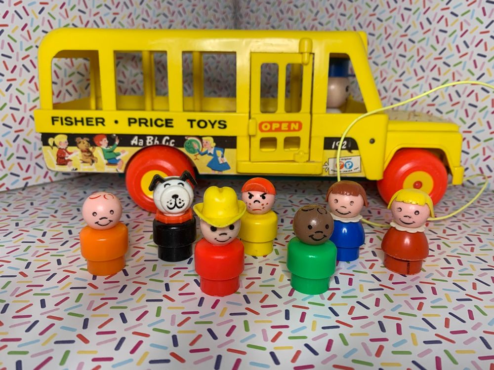 #192 Fisher Price School Bus (Gebraucht) in Carouge GE für CHF 35 – mit ...
