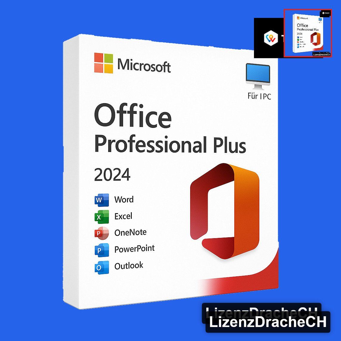 Microsoft Office 2024 Pro Plus - Original Vollversion Deu... (Gebraucht) in Pieterlen für CHF 4 ...