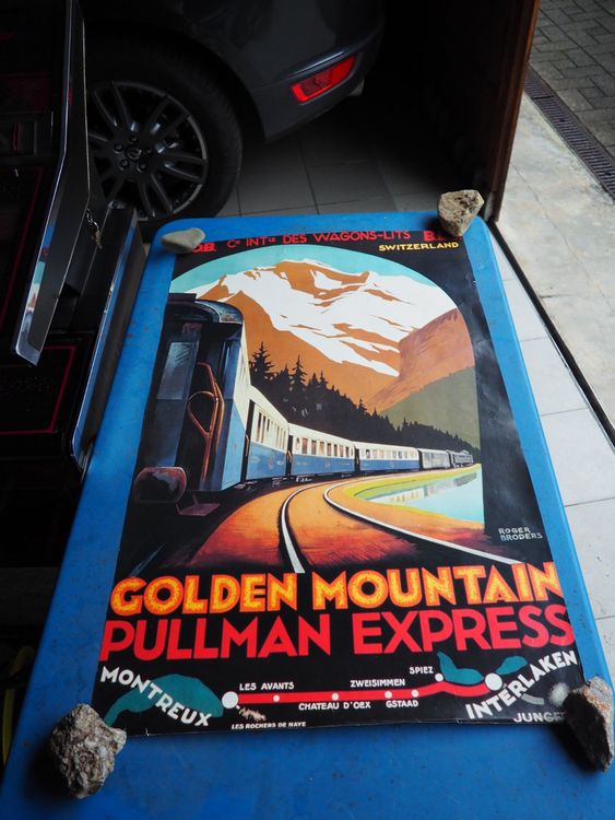 Plakat Pullmann Express (Gebraucht) in Schänis für CHF 10 – mit ...