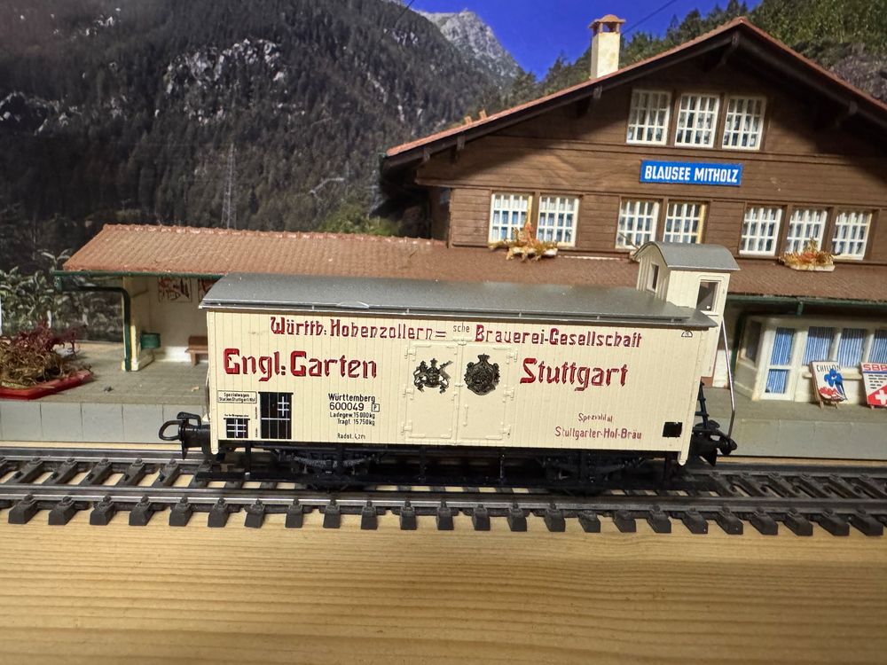 Märklin H0 4677 - Bierwagen Engl.Garten Stuttgart 600049 (Gebraucht) in ...