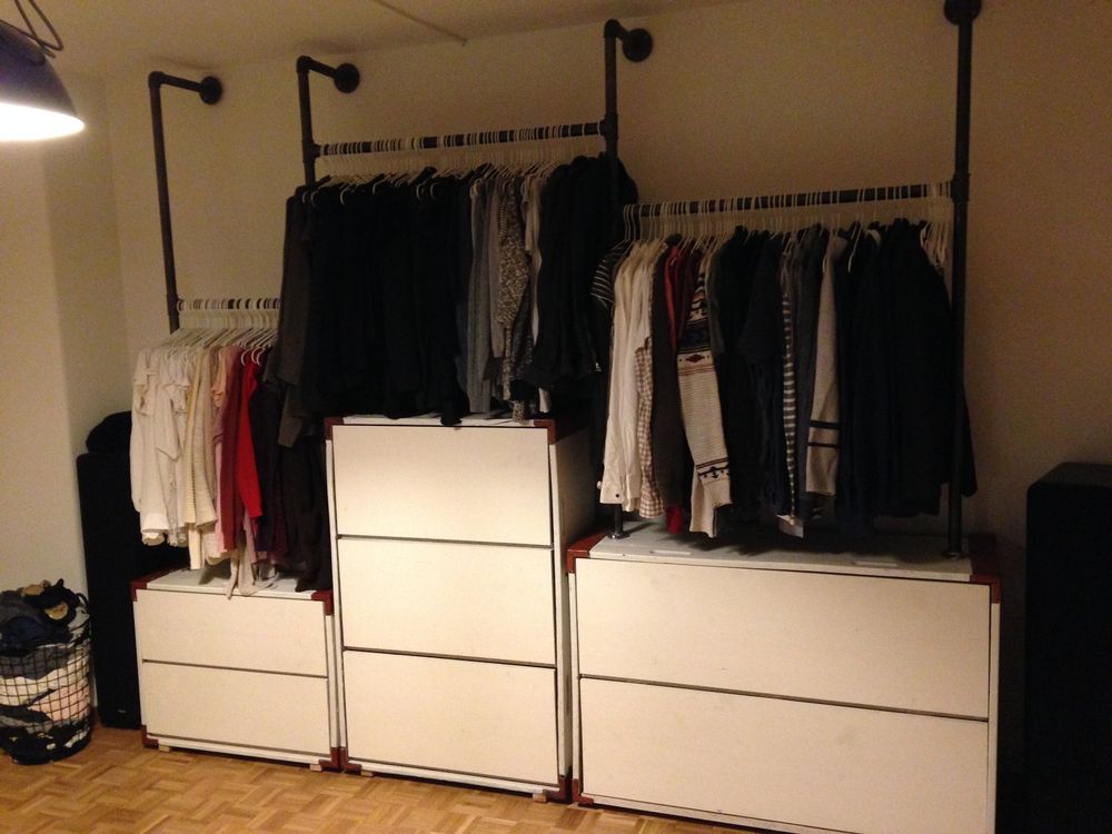 Kleiderständer aus Rohren zum Basteln (Gebraucht) in Zürich für CHF 100 ...