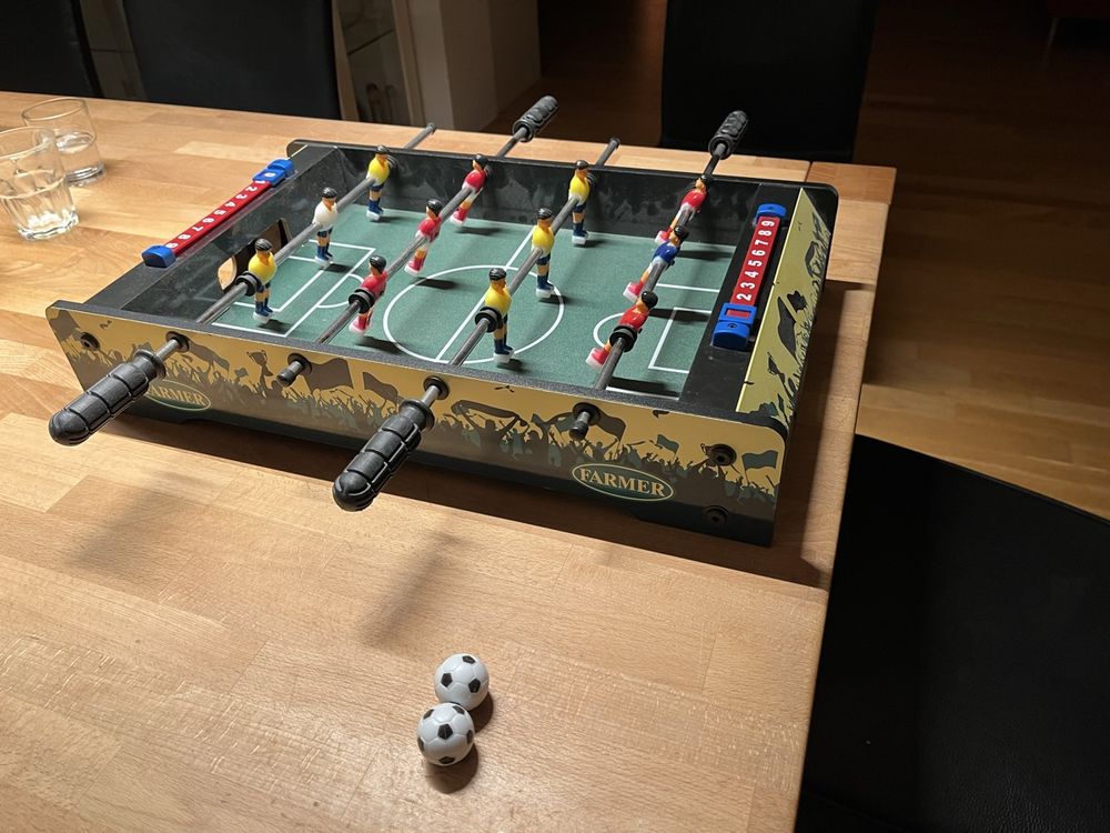 Mini Töggelikasten / Tischkicker | Kaufen auf Ricardo
