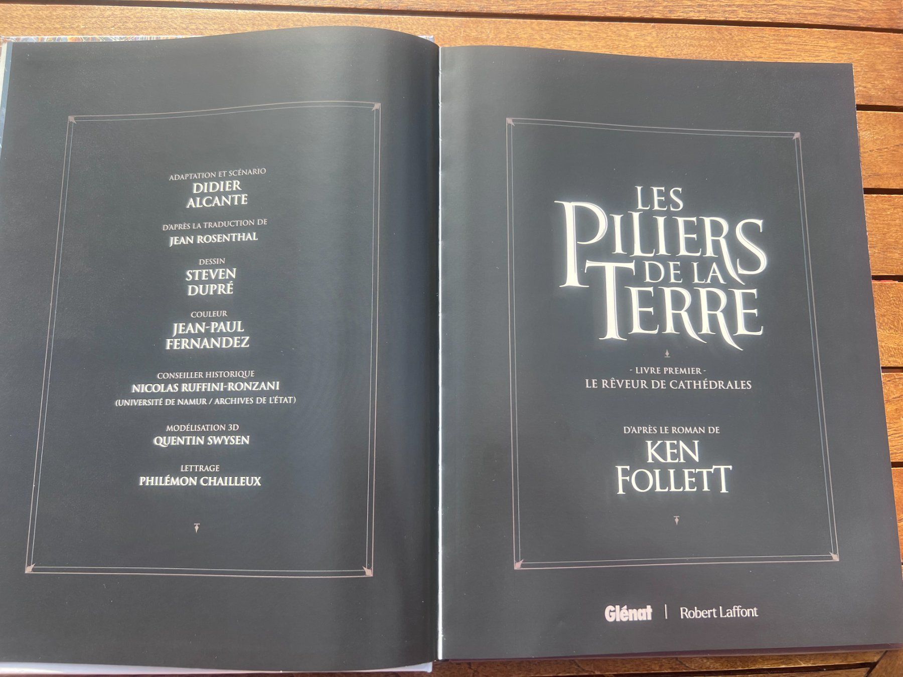 Les Piliers de la Terre T1 BD, Ken Follett, comme neuf! (57) (D ...