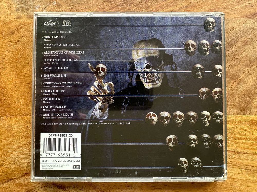 Megadeth - Countdown To Extinction (Gebraucht) in Horgen für CHF 5 ...