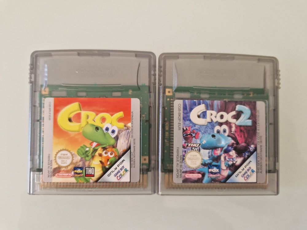 Croc und Croc 2 Gameboy Color (Gebraucht) in Urtenen-Schönbühl für CHF ...
