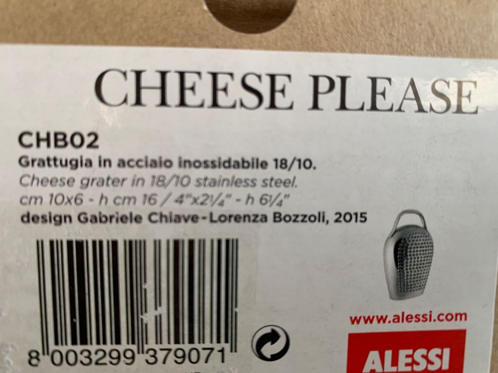 Alessi Cheese Please (Neu und originalverpackt) in Weesen für CHF 36 ...