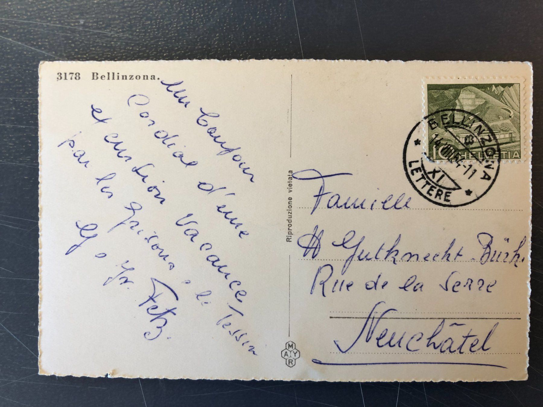 AK CP Bellinzona (Usato) a Vevey per CHF 2 – con consegna | Acquista su ...