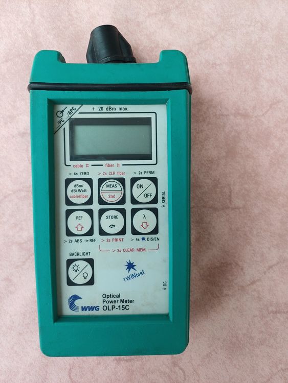 Glasfaserprüfgerät/opt. Power Meter OLP-15C/Wandel&Golterman (Gebraucht ...