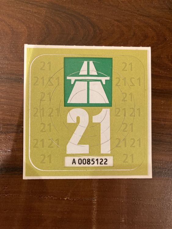 Autobahn Vignette 2021 Neu (Neu (gemäss Beschreibung)) in Boll für CHF 13 – mit Lieferung auf ...