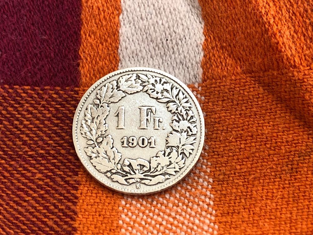 Schweiz 1 Franken 1901 Silber Rar | Kaufen auf Ricardo