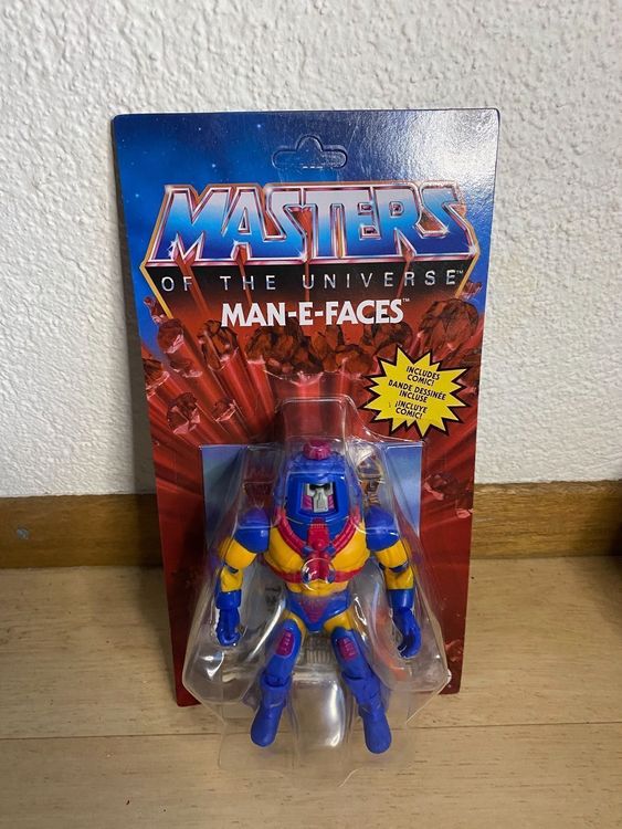 MASTERS OF THE UNIVERSE ORIGINS / MAN E FACES HE MAN MOTU (Neu und ...