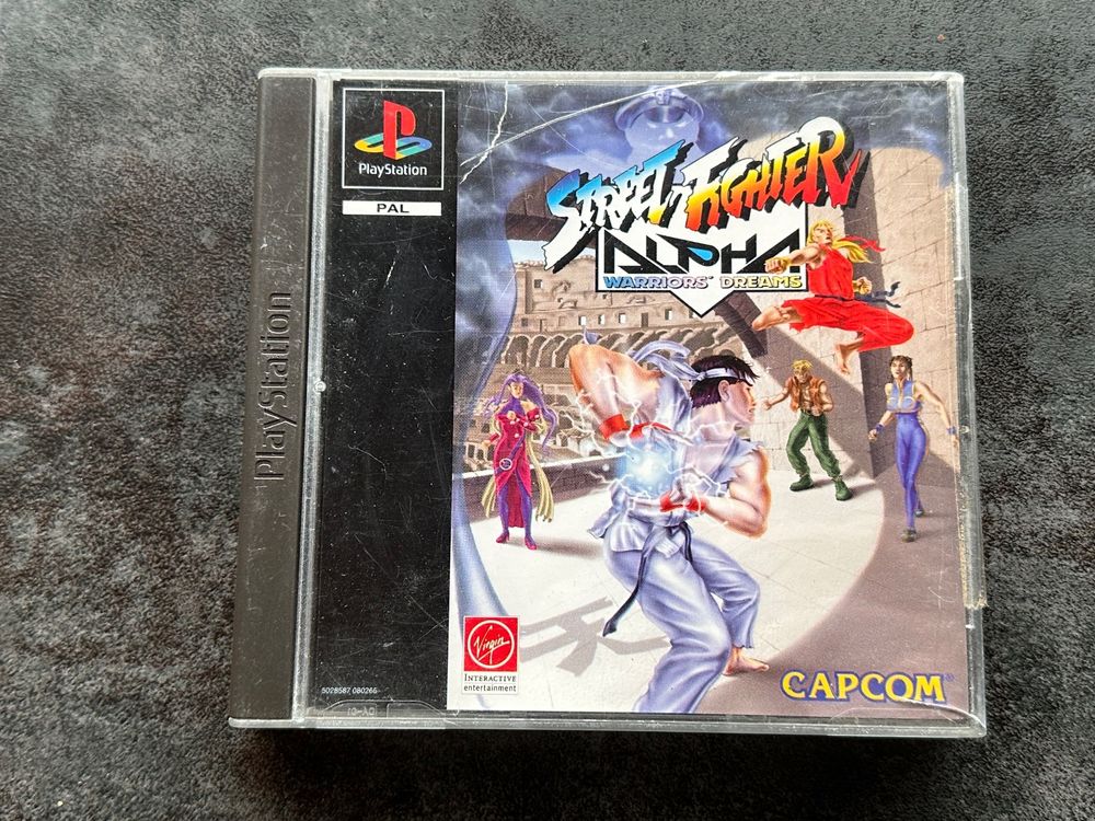 Street Fighter Alpha Warriors Dreams - Playstation 1 - PS1 (Gebraucht ...