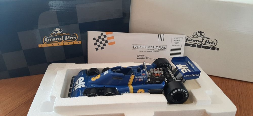 Tyrrell P34 Ford F1 Jody Scheckter 1976 Exoto 1:18 | Acheter sur Ricardo