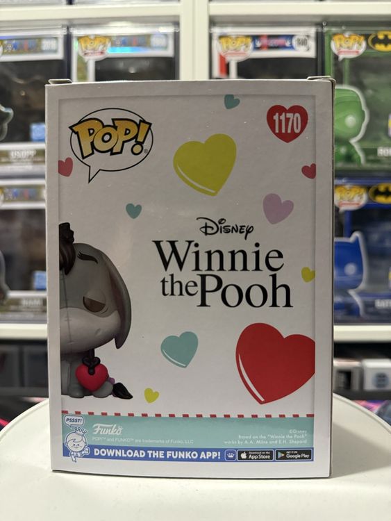Funko Pop! Disney: Winnie the Pooh - Eeyore 1170 Flocked (Neu (gemäss ...