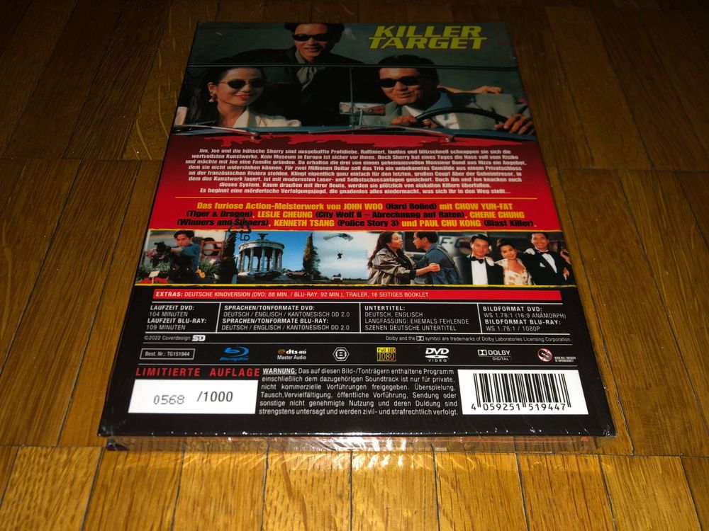 Killer Target - MEDIABOOK - A - UNCUT (Neu und originalverpackt) in ...
