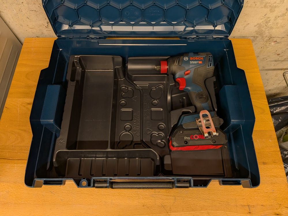 Bosch GDX 18V-200 C Akku-Schlagschrauber Akku und Koffer! (Gebraucht ...