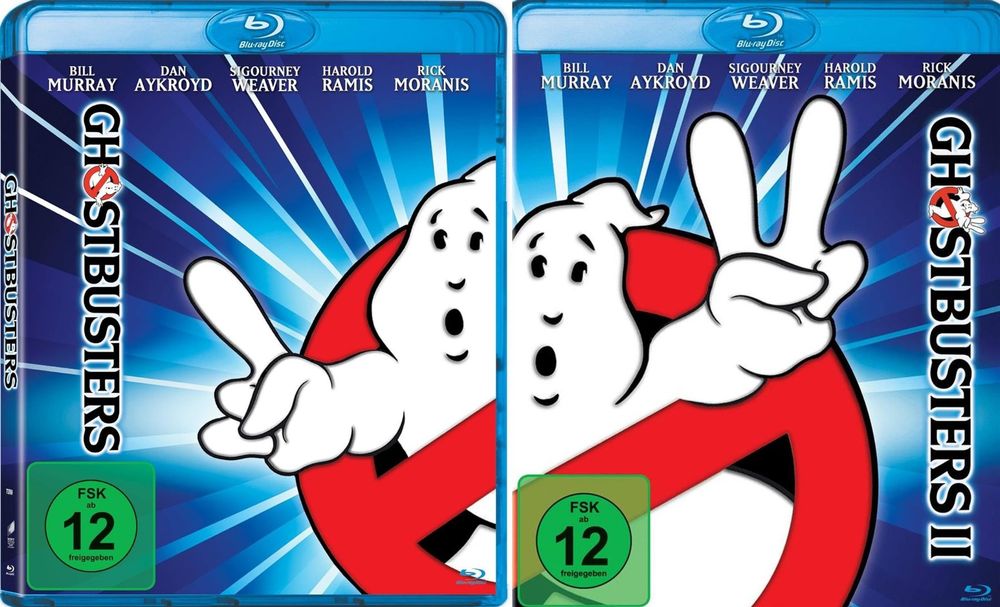 Ghostbusters 1&2 (1984/89) Murray/Aykroyd/Ramis/2-Blu-rays (Gebraucht ...