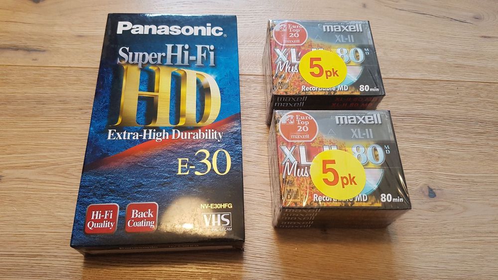 10x Maxell XL-II MD Recordable Minidisc (Neu und originalverpackt) in ...