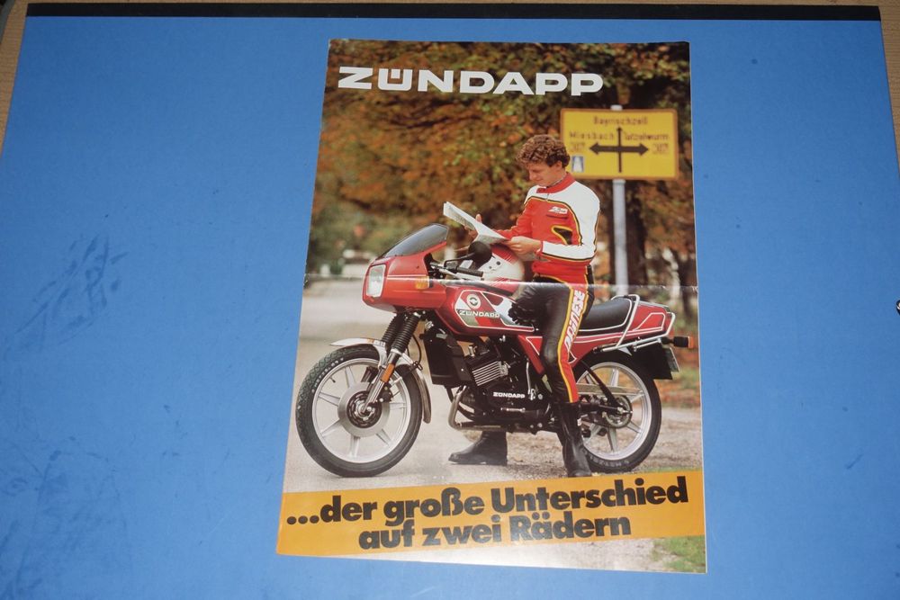 MOFA MOTO ZUNDAPP BROCHURE OLDTIMER VINTAGE (Gebraucht) in für CHF 6 ...