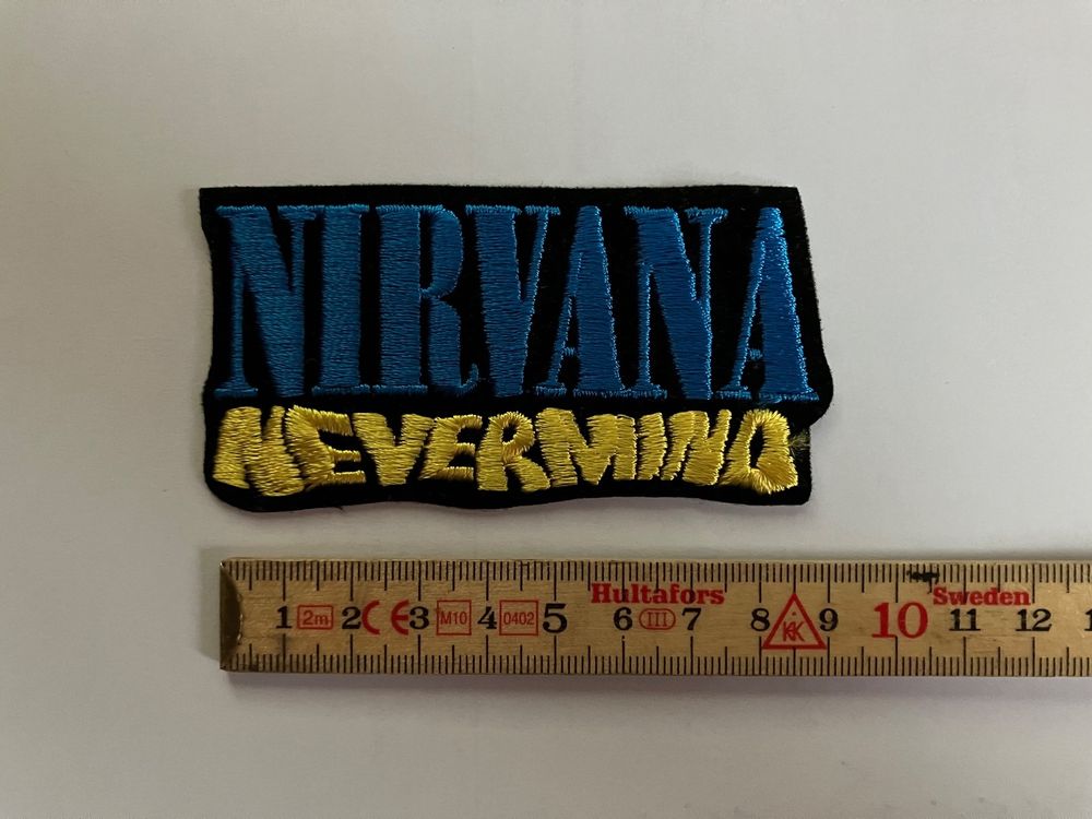 Nirvana - Patch / Aufnäher Punk Rock Grunge Metal Band (Neu (gemäss Beschreibung)) in Maienfeld ...
