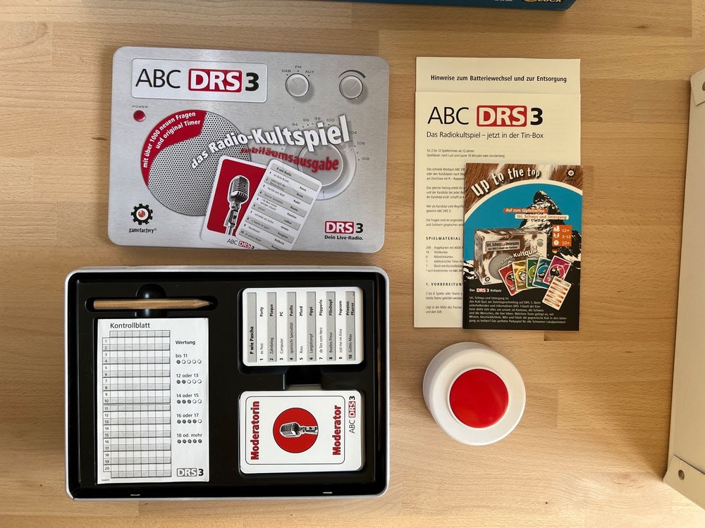 ABC DRS3 das Radio-Kultspiel - Jubiläumsausgabe (Neu (gemäss ...