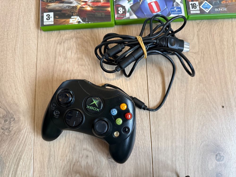 Microsoft XBOX Original Classic mit Zubehör und 5 Spielen (Gebraucht ...