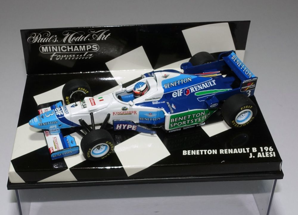 Benetton Renault B196 Alesi F1 Minichamps 1:43 | Kaufen auf Ricardo