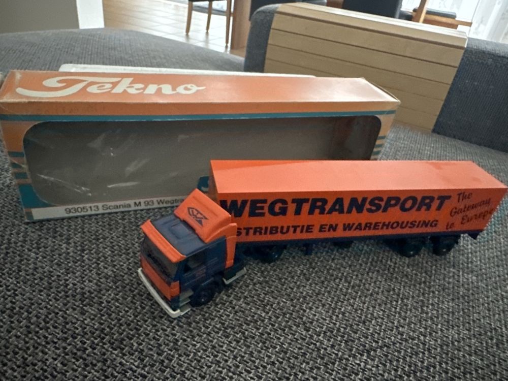 Tekno Tekno Scania M93 mit Auflieger guter Zustand ab 39.- (Gebraucht ...
