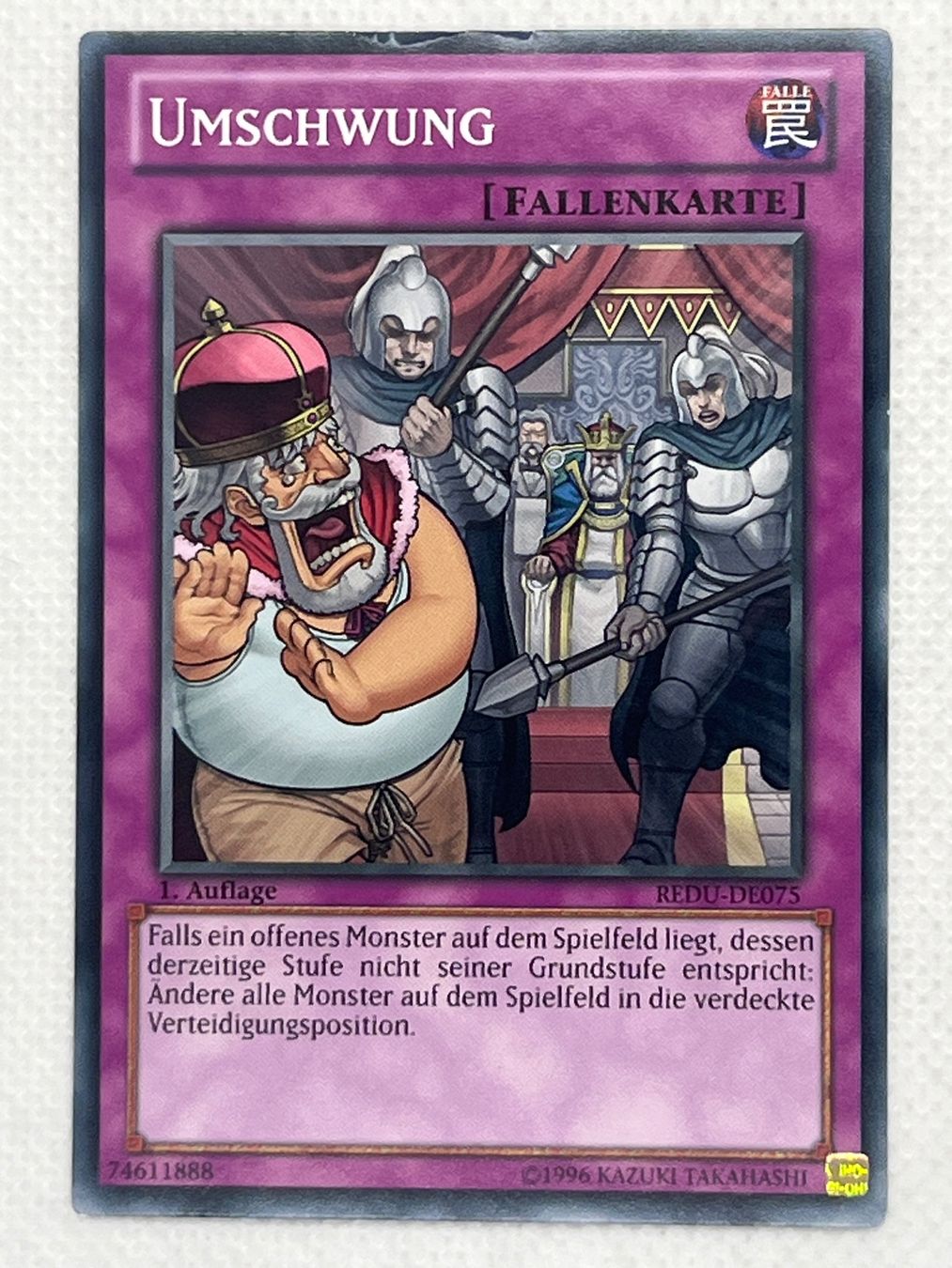 Yu-Gi-Oh! Karte - Umschwung - REDU-DE075 - 1. Auflage (Gebraucht) in ...