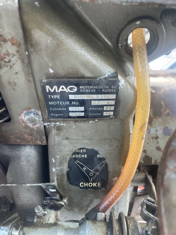 Schneefräse Universal mit MAG 10 HP Motor (Gebraucht) in Fideris für ...