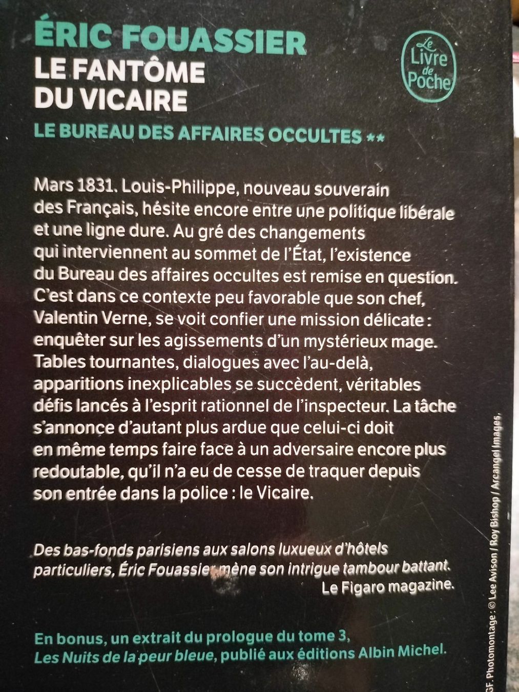 Le Fantôme du Vicaire (Le Bureau des affaires occultes, T.2 (D'occasion ...