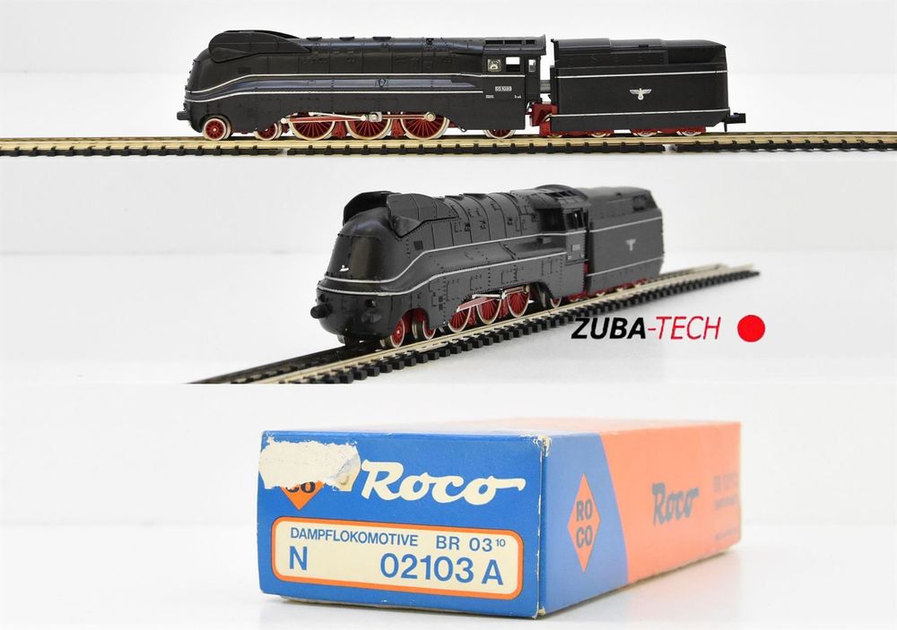 Roco 02103A Dampflok BR 03 DR Spur N OVP (Gebraucht) in für CHF 51 ...
