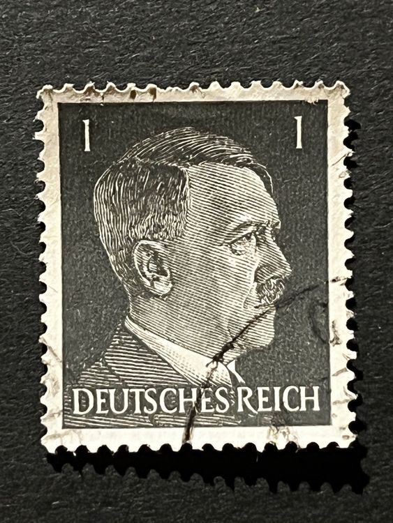 DR / Briefmarke Dritten Deutschen Reiches / Francobollo 3 Re (Gebraucht) in Chiasso für CHF 1 ...