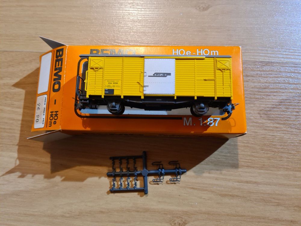 Bemo Güterwagen RhB gelb | Kaufen auf Ricardo