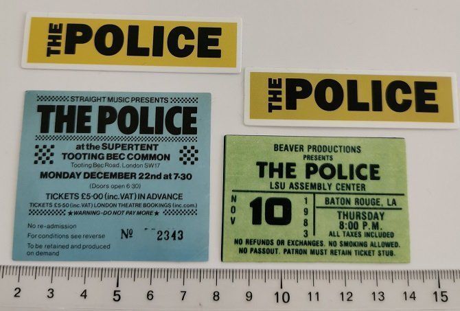 The Police - 4 Sticker (Neu (gemäss Beschreibung)) in Wilen b. Wollerau ...
