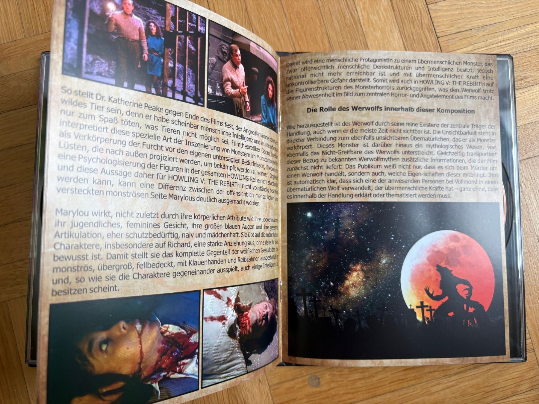 Howling V: The Rebirth - Mediabook Cover D - Blu-ray + DVD (Neu (gemäss ...