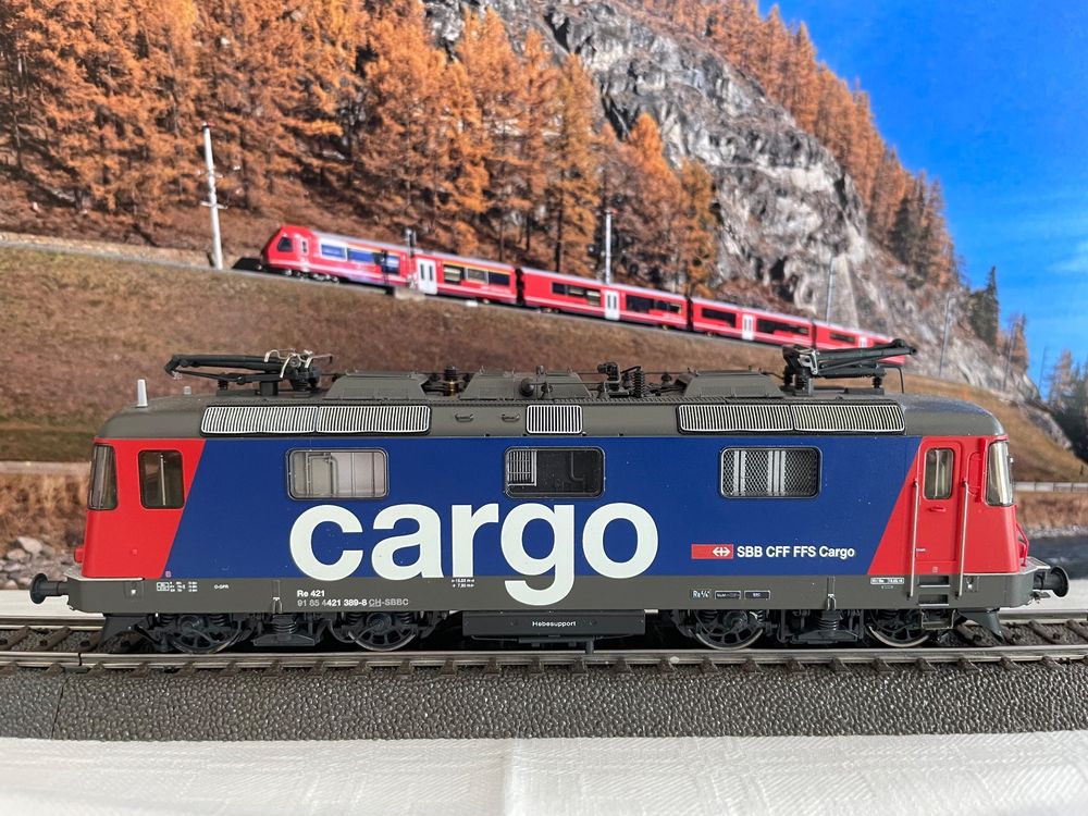 Roco 79257 Wechselstrom - SBB Cargo Re 421 389 - AC Sound (Gebraucht ...