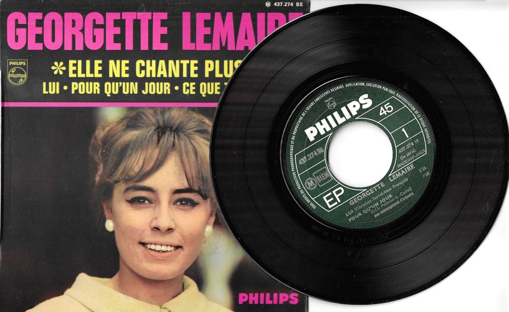 Georgette Lemaire EP - Elle ne chante plus (Gebraucht) in Savagnier für ...