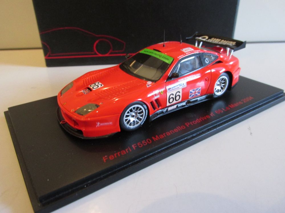 FERRARI F550 Maranello Prodrive #66 24h LM 2004 Red Line OVP (Gebraucht ...