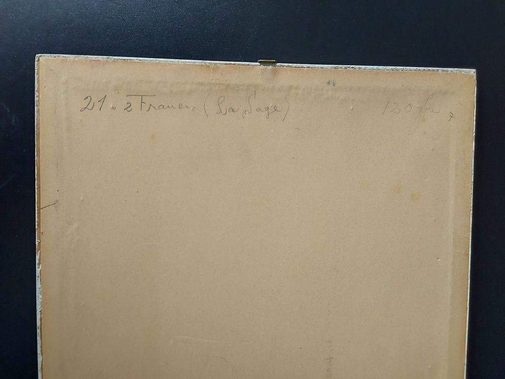 Hans Vautier.Original Aquarelle Signiert.Mit Rahmen 29x42cm. | Kaufen auf Ricardo