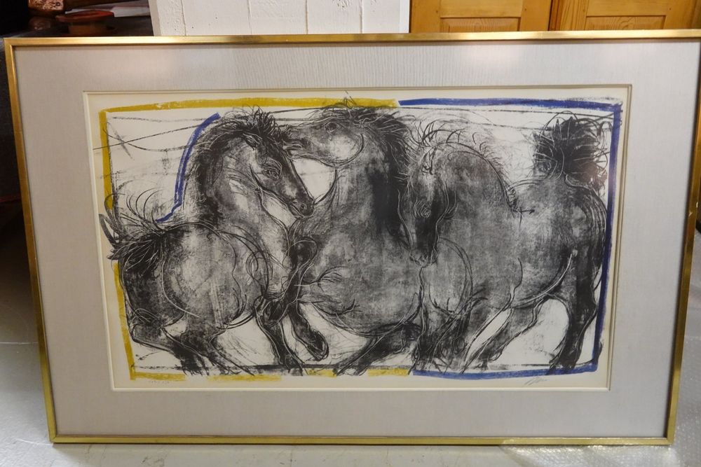 Hans Erni Lithografie 102/150 (Gebraucht) in Trin für CHF 241 – nur Abholung auf Ricardo kaufen