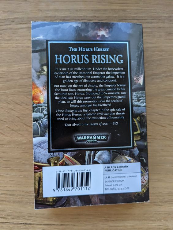 Roman Warhammer 40k - Horus Rising (Gebraucht) in La Neuveville für CHF ...