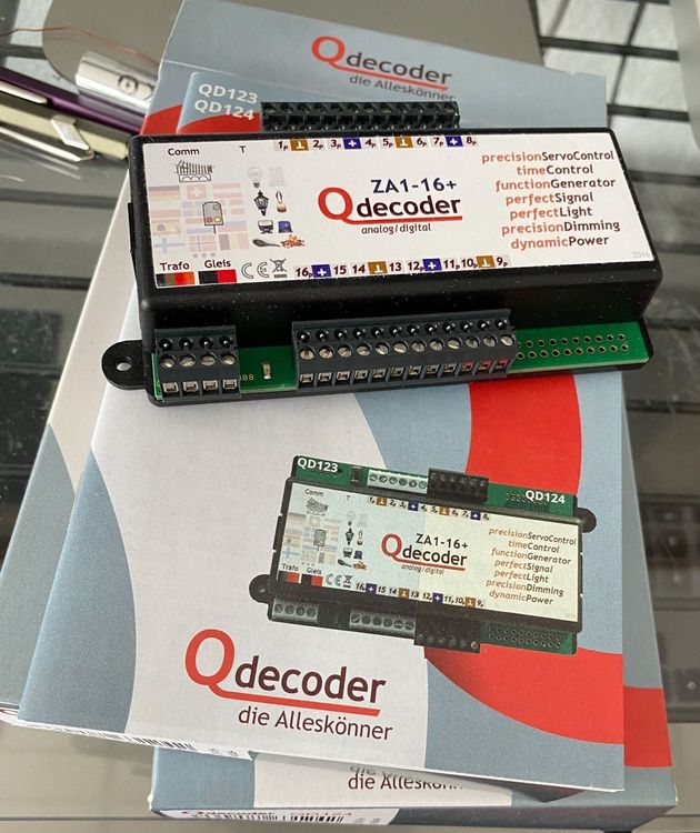 2 Qdecoder QD124 ZA1-16+ Lichtsignaldec (Neu und originalverpackt) in Adliswil für CHF 125 – mit ...