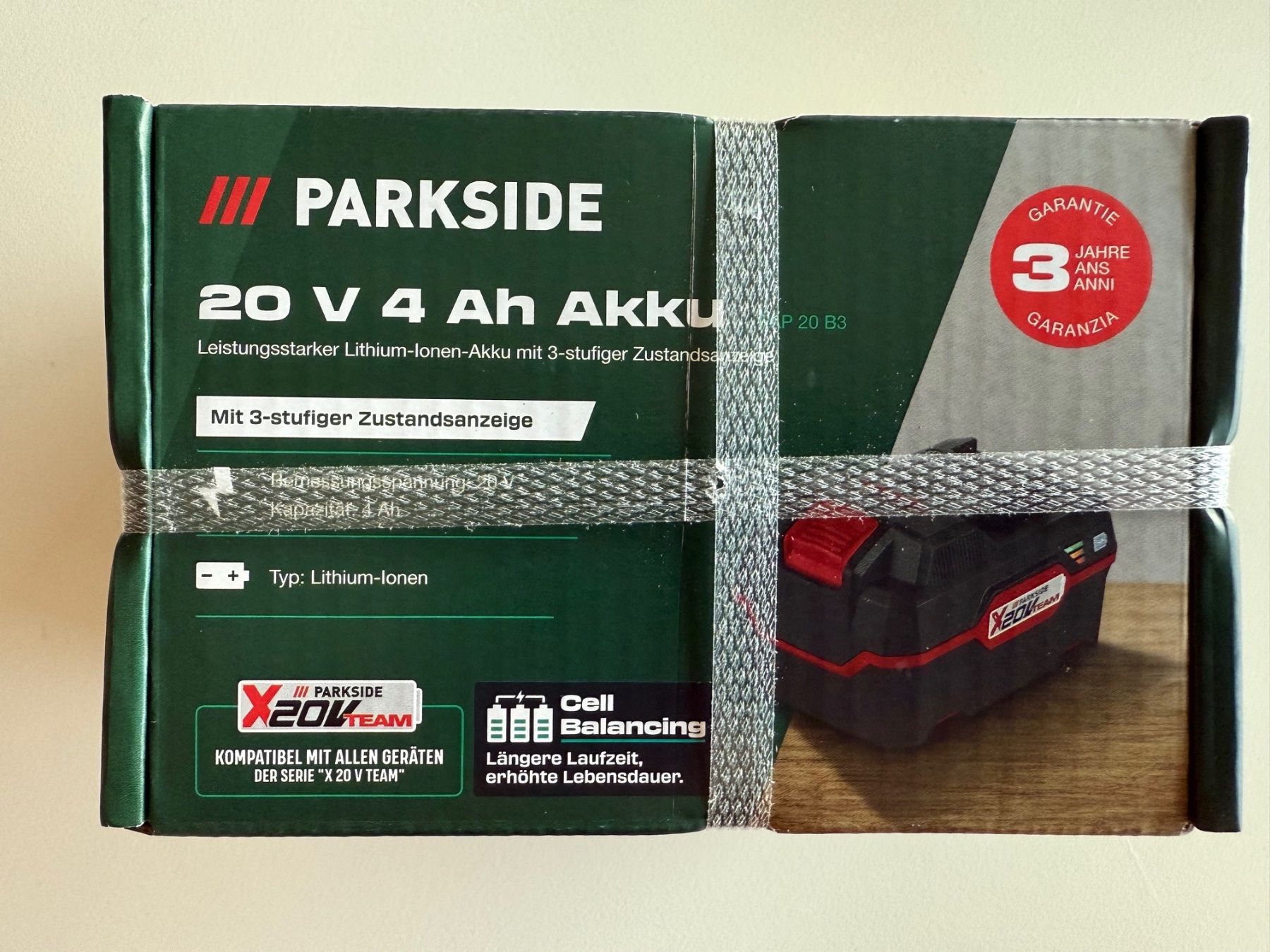 Parkside batterie 20V 4Ah, PAP 20 B3 (Neu und originalverpackt) in St ...