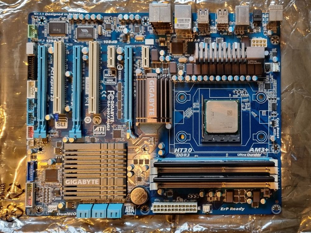 Gigabyte Mainboard, AMD FX 4170 CPU, 8GB RAM komplett | Kaufen auf Ricardo
