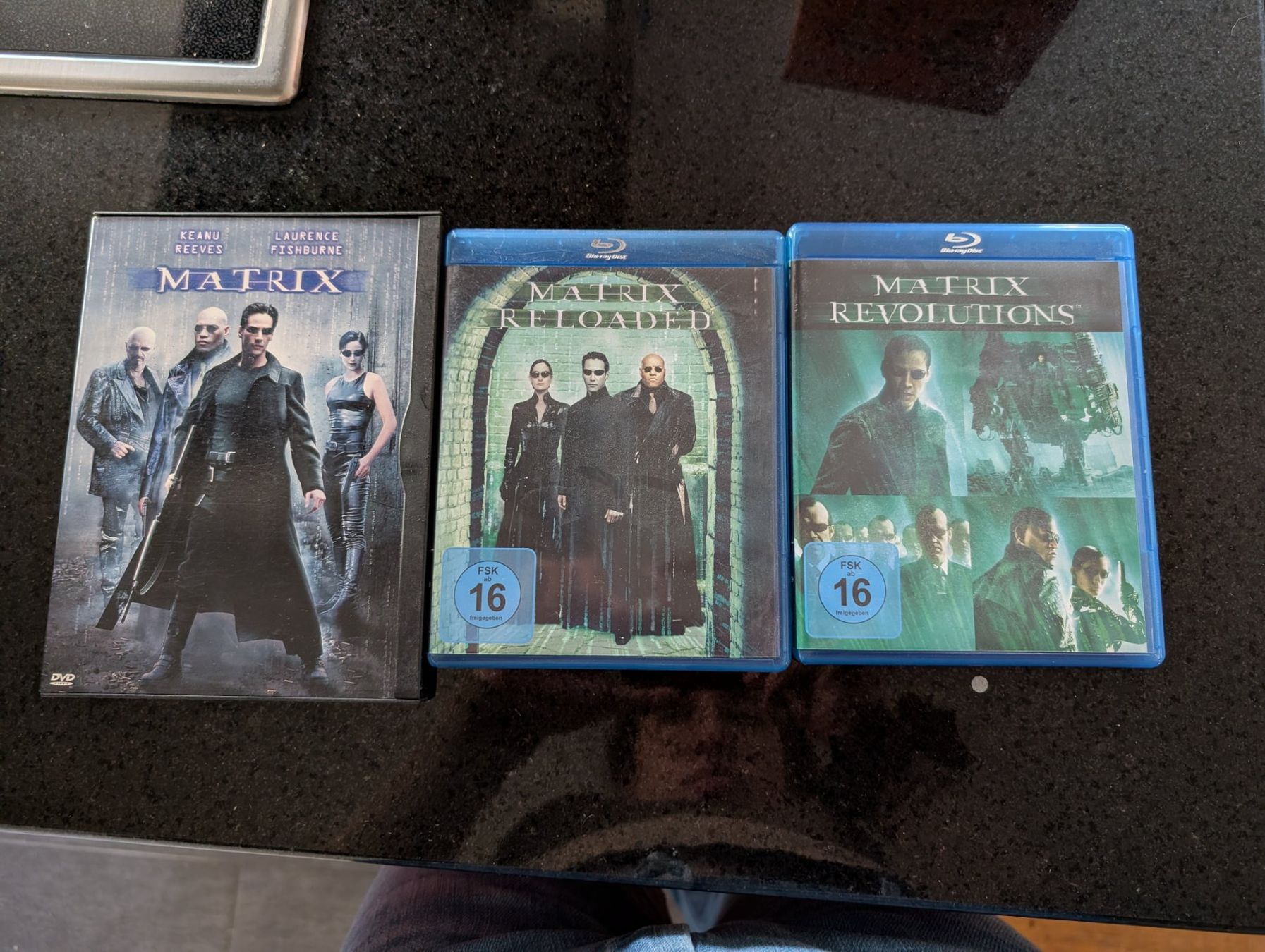 Matrix Trilogie - DVD & Blu-ray - Filmklassiker Set! (Gebraucht) in ...